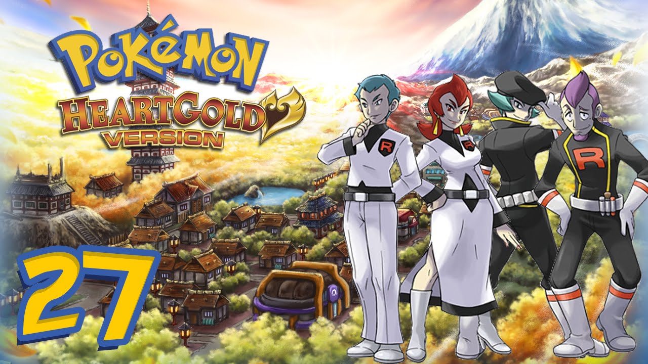 Pokémon Oro HeartGold - Cap. 27 ¡El fin del Team Rocket! - YouTube