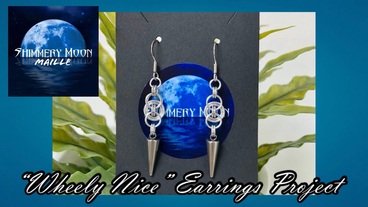Wheely Nice Earrings Project Tutorial - YouTube