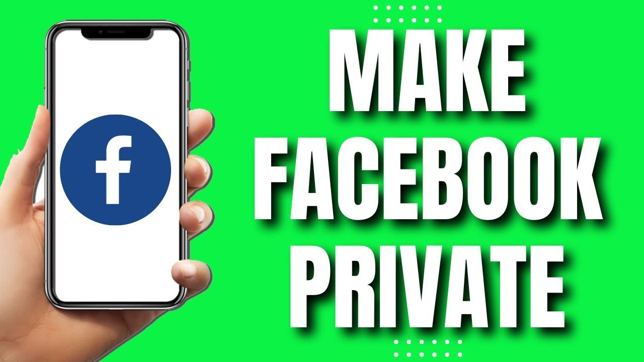 How to Make Facebook Private (Quick) - YouTube