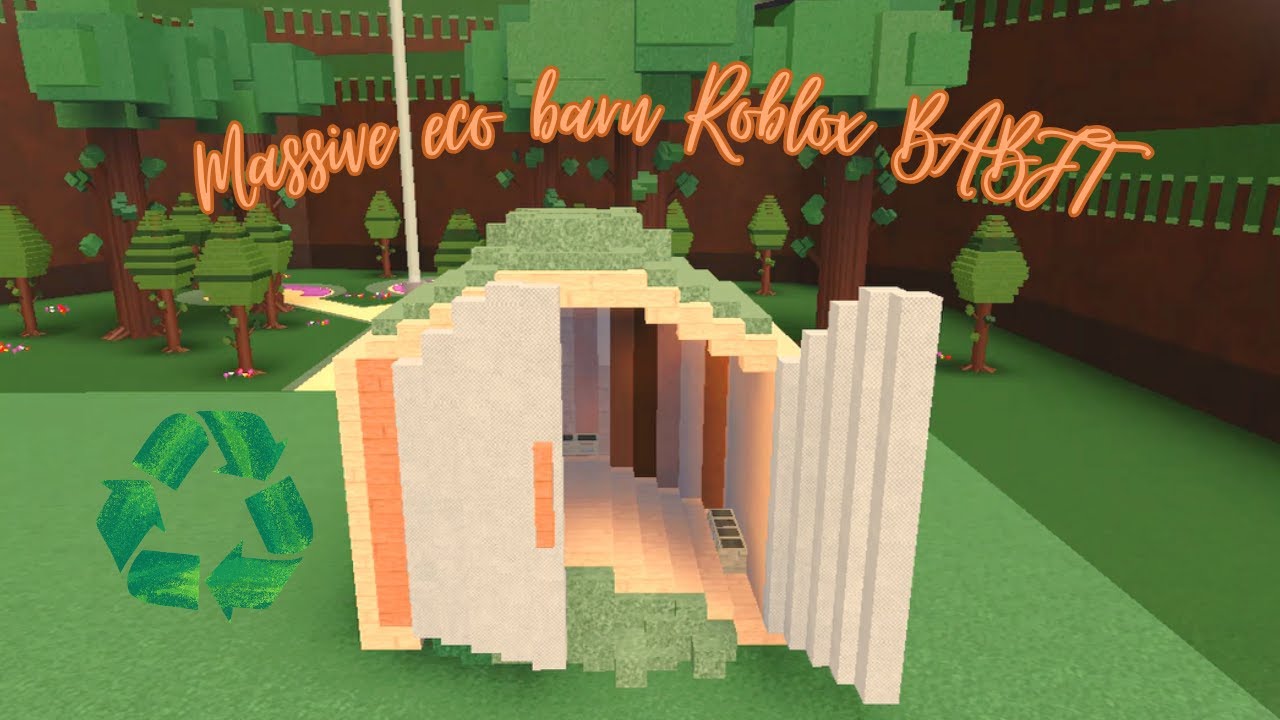 MASSIVE, EPIC ECO BARN IN ROBLOX BUILD-A-BOAT, SPEEDBUILD WITH MUSIC ...