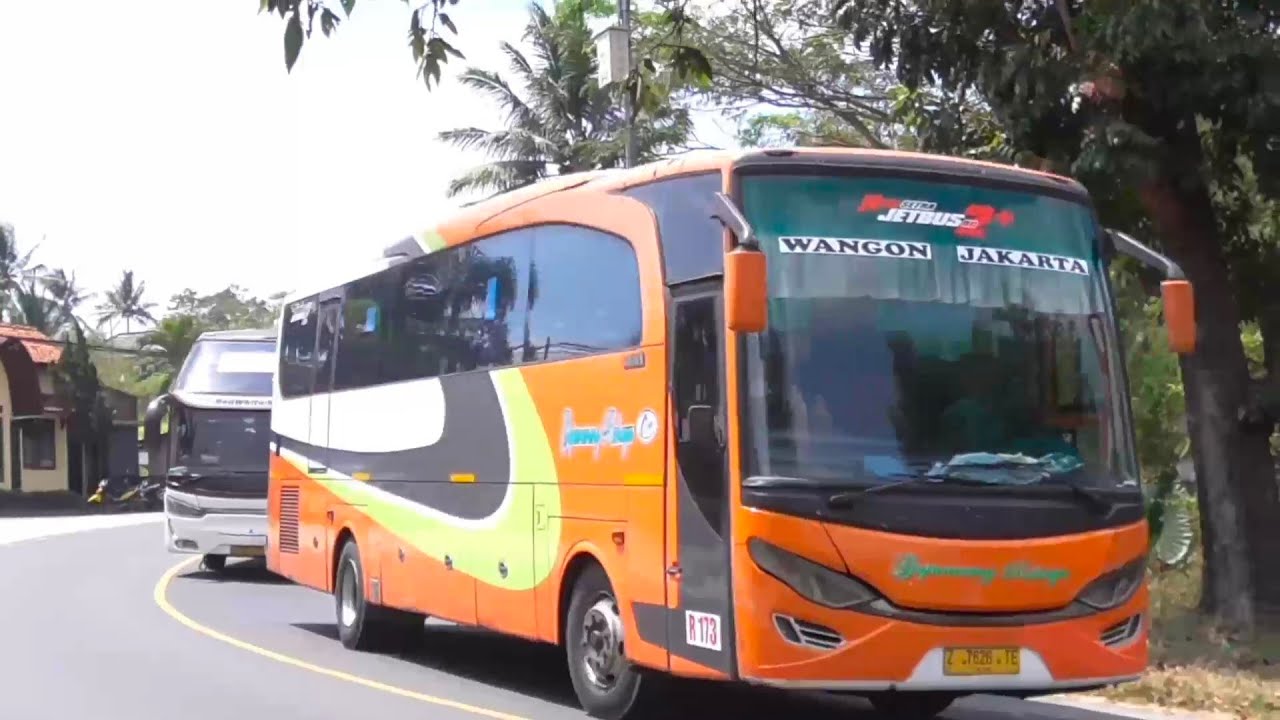 Bus Oleng Keren Menurun dan Meliuk Ngegass Top Speed Oleng - YouTube