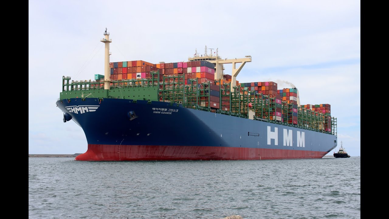 07/09/2020 韓新遠洋格但斯克輪 首航高雄港 HMM Gdansk maiden voyage Kaohsiung port ...