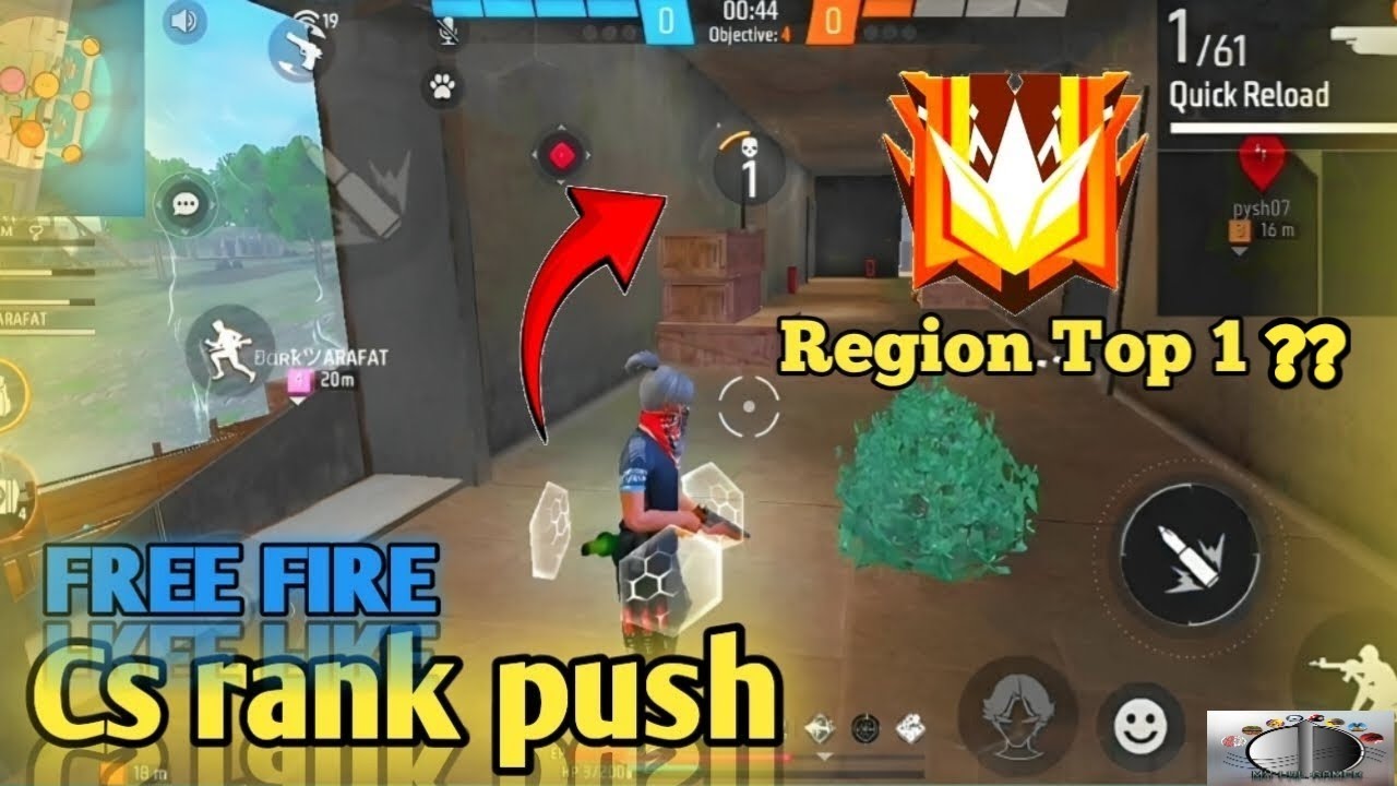 Cs Rank Grandmaster Push | Free Fire - YouTube
