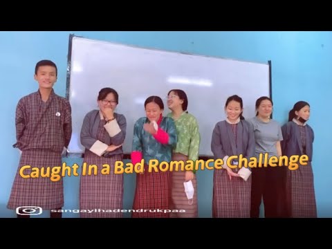 My students did Caught In a Bad Romance Challenge during extra class ...