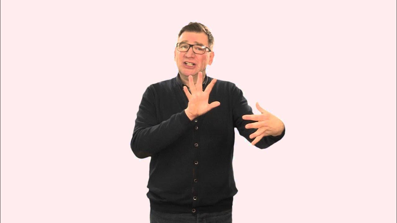 DCAL: Why BSL linguistics matters for BSL teaching and learning - YouTube