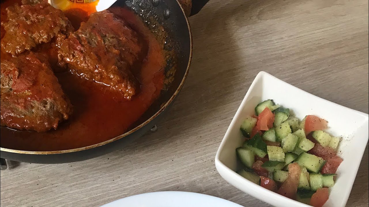Iranian kebab Mahitabe with my own recipe 😋 - YouTube