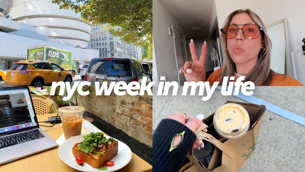 nyc week in my life: job update, Trader Joe's haul, exploring the city ...