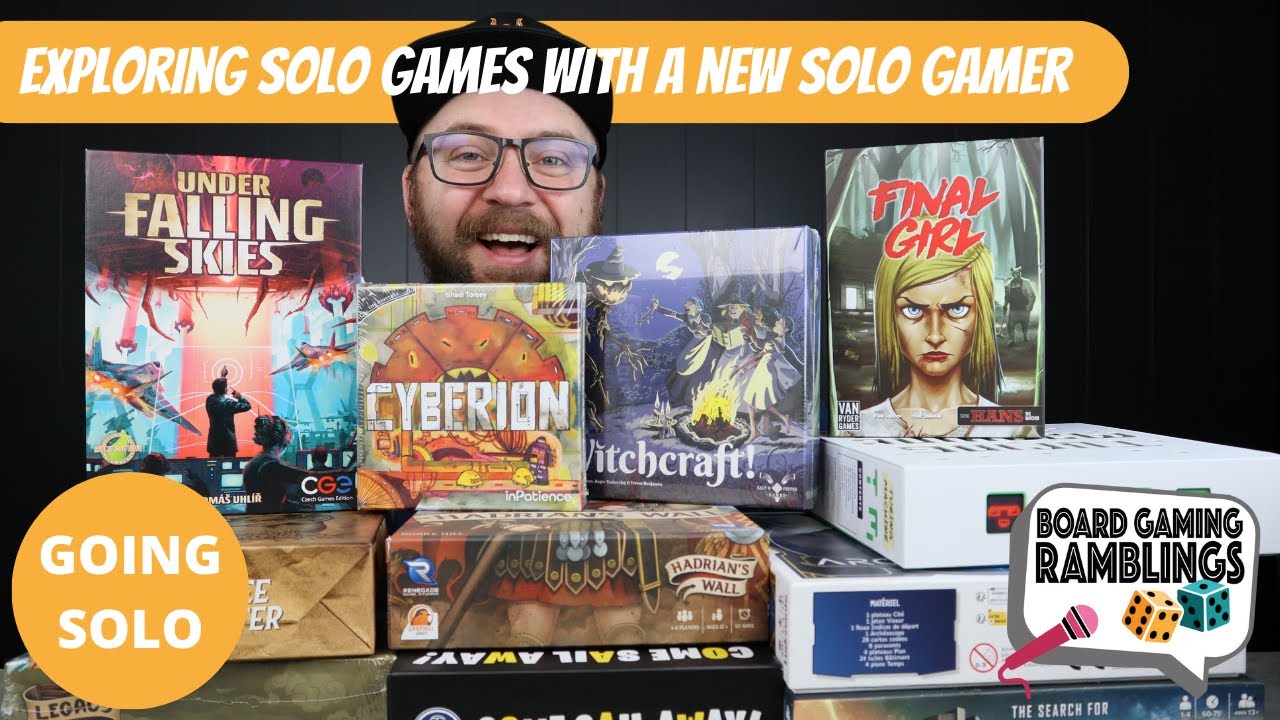 Going Solo - Exploring Solo games with a new solo gamer - YouTube
