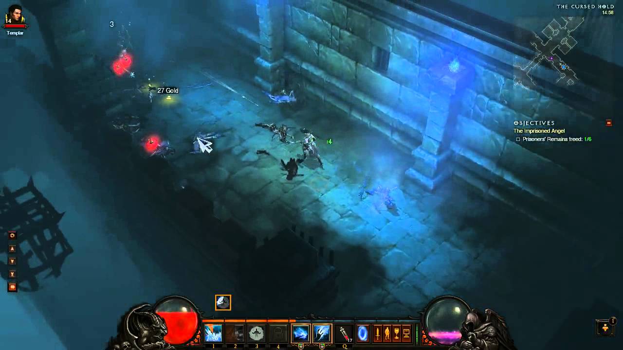 Diablo 3 HC First Playthrough Attempt - Act I Normal Part 3 - 8 / 9 ...