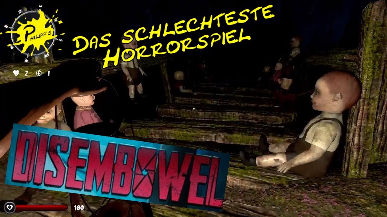 Das schlechteste Horrorspiel aller Zeiten - DISEMBOWEL - YouTube