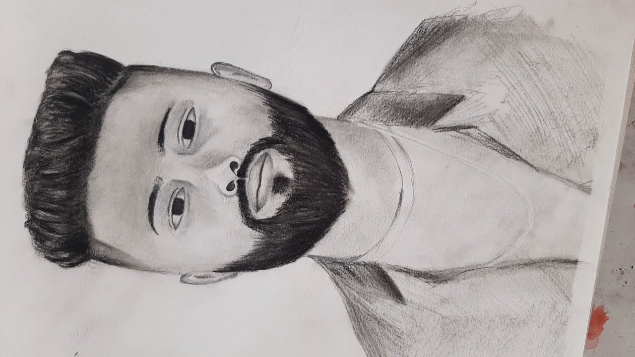 AP Dhillon Drawing 🔥 (time lapse) - YouTube