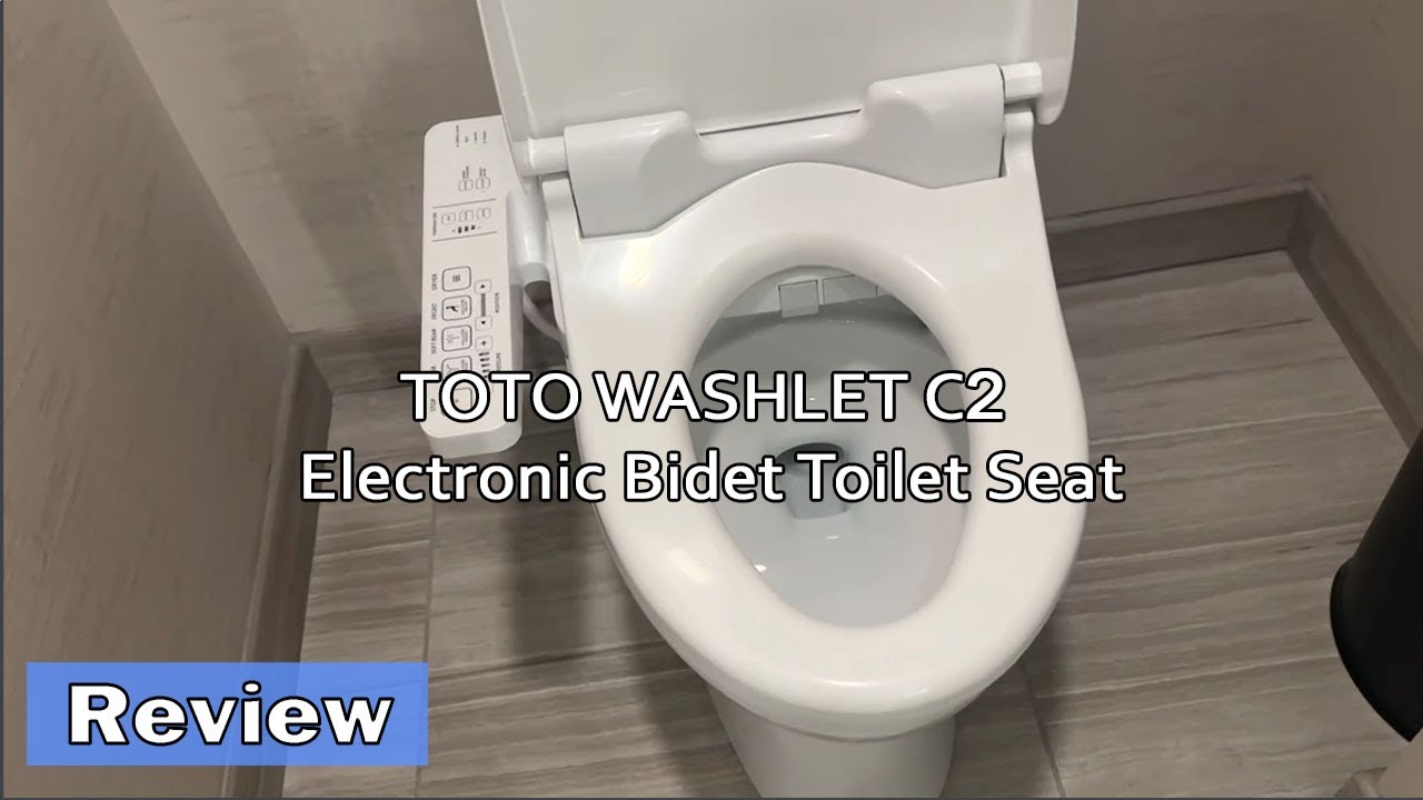 TOTO WASHLET C2 Electronic Bidet Toilet Seat - Review 2023 - YouTube