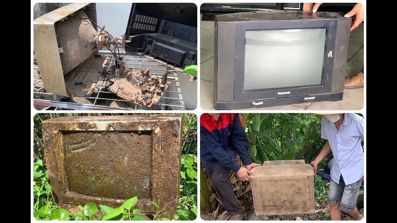 📺😉 Completely Restoration Old TVs That Were Left For Years In The Scrap ...