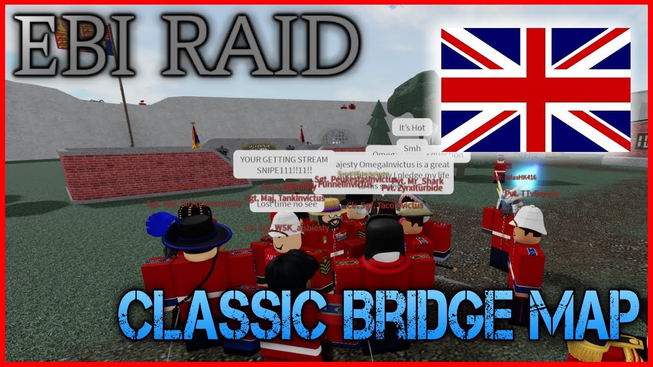 Community Raid w/EBI, RM & AFE - [Roblox] Classic Bridge Map - YouTube