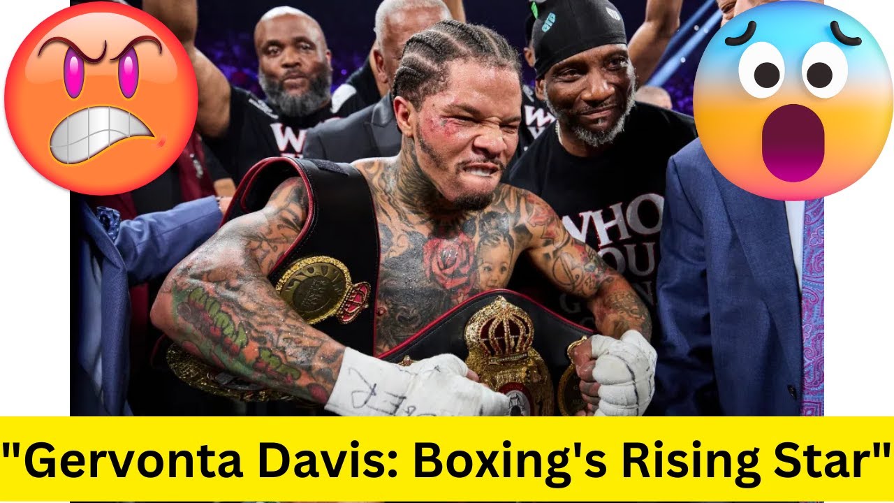 "Gervonta Davis: Boxing's Rising Star" #GervontaDavis #Tank # ...