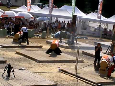 Stihl Timbersports 2010 France Schirrhein Hot Saw Robert Ebner Roger ...