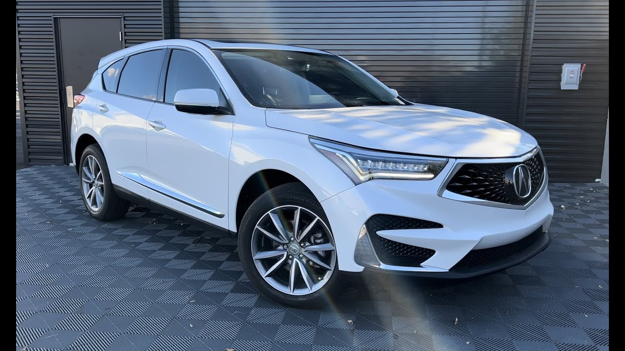 2020 Acura RDX: Platinum White (Walk Around) - YouTube