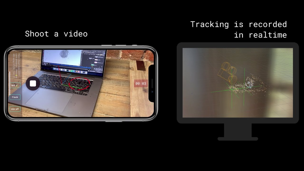 AR Video tracking with Byplay Camera - YouTube