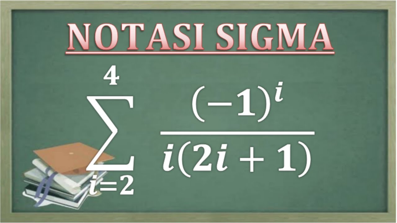 Cara mudah Notasi sigma. Bentuk penjumlahan - YouTube