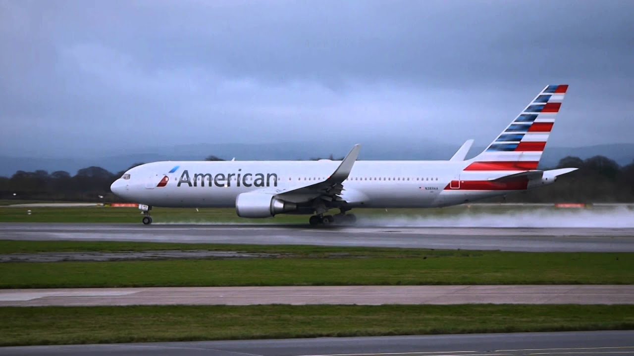American Airlines Flight 55 (Manchester to Chicago) - YouTube