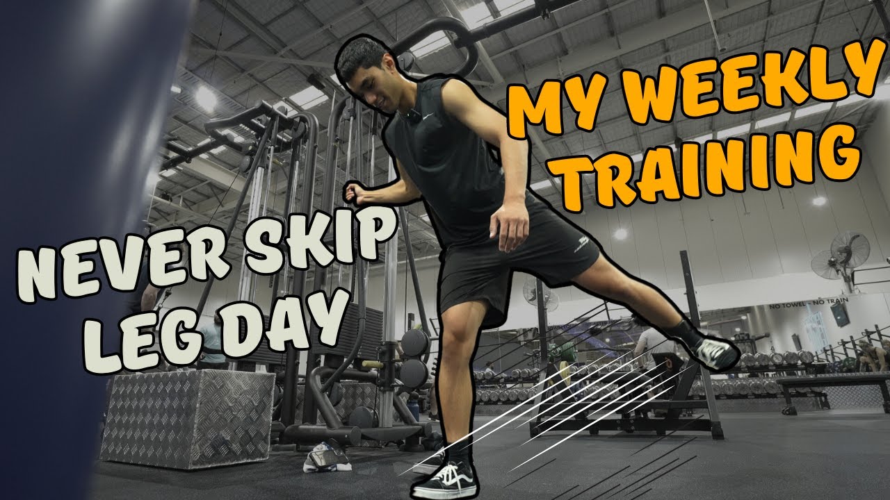NEVER SKIP LEG DAY - Week 2 Training Vlog - YouTube