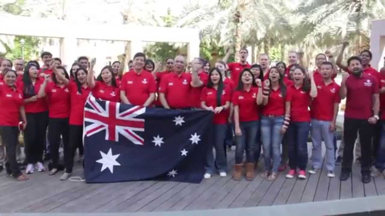 Aussie Aussie Aussie.. Oi Oi Oi..! - YouTube