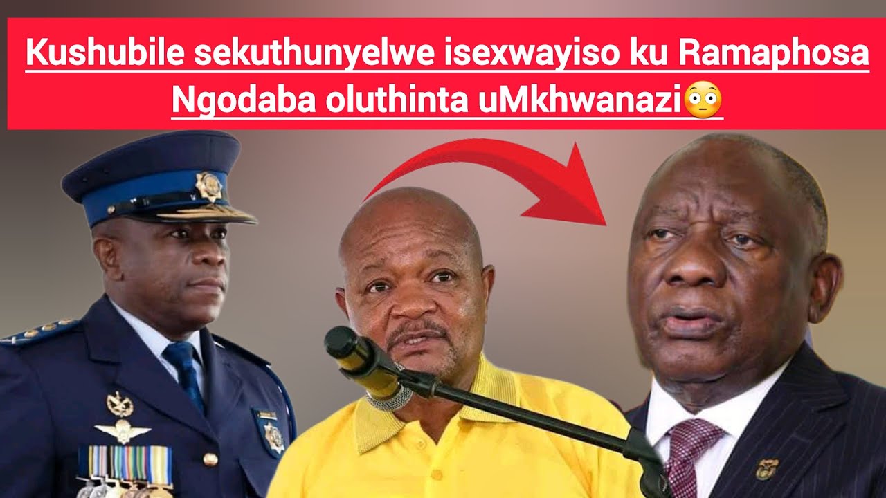 Kushubile sekuthunyelwe umyalezo ku Ramaphosa ngodaba okuthinta ...