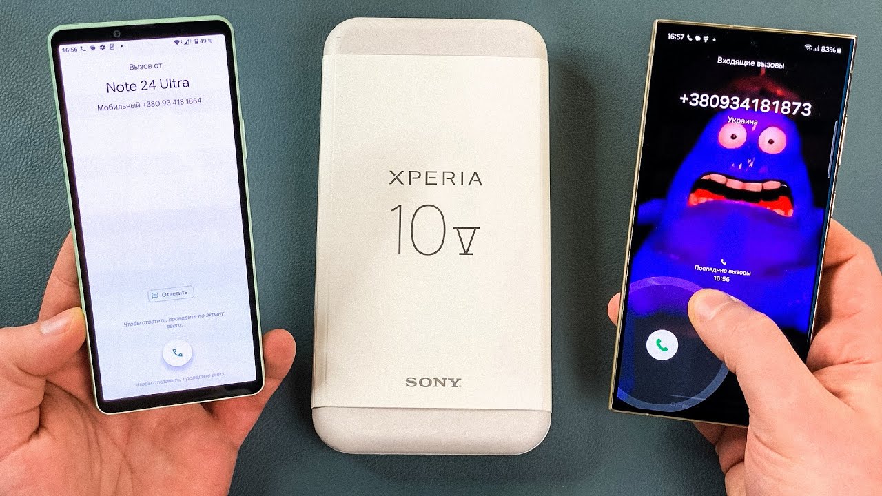 Sony Xperia 10 V - Unboxing + Boot Animation + Incoming Call + Outgoing ...