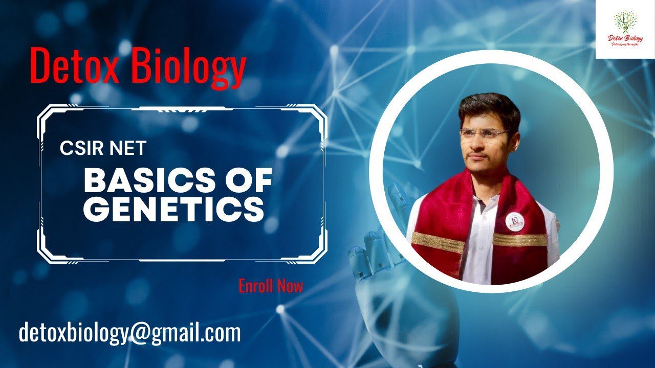 Basics of Genetics | CSIR-NET | MPSET | Life Science | Detox Biology ...