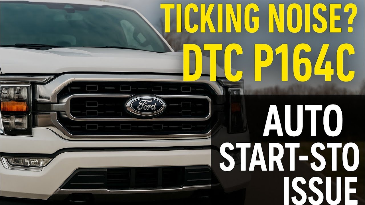 Ford 3.5L EcoBoost Ticking at Start-Up? VCT Problem P164c (TSB 23-2143 ...