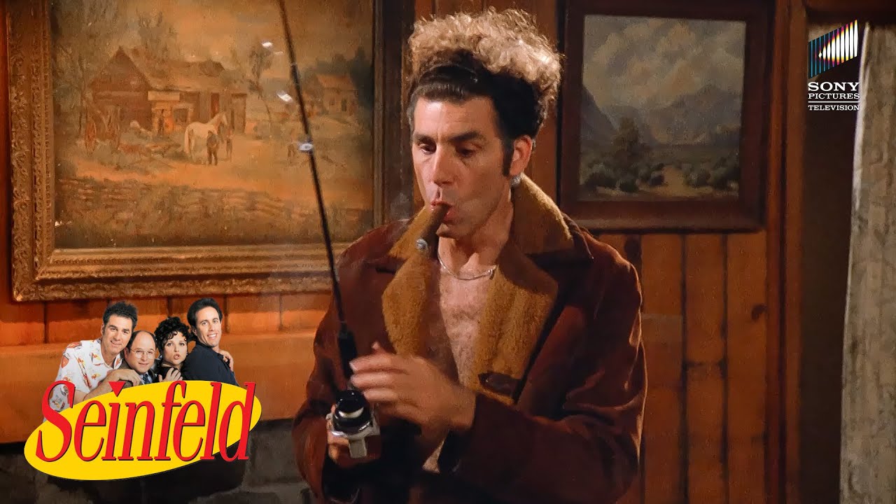 Kramer Goes Uninvited to Susan's Cabin and burns it down! | Seinfeld ...