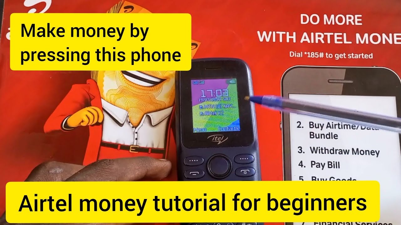 Airtel mobile money business tutorial for beginners (airtel money ...