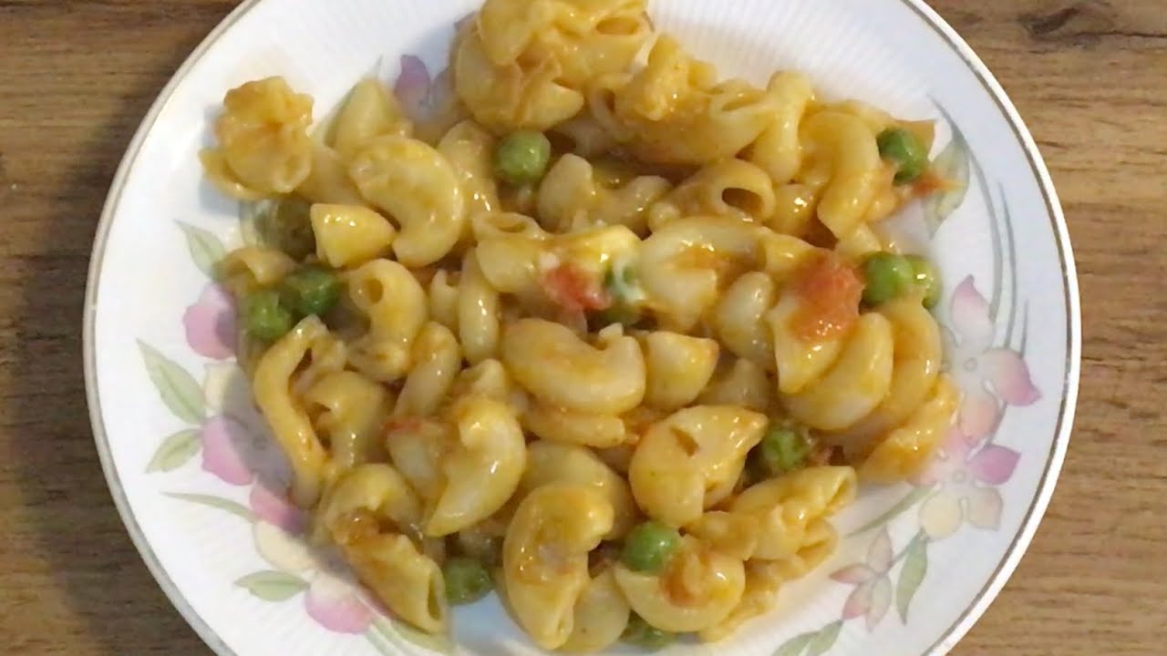 Simple macaroni recipe | macaroni recipe for bachelors | - YouTube