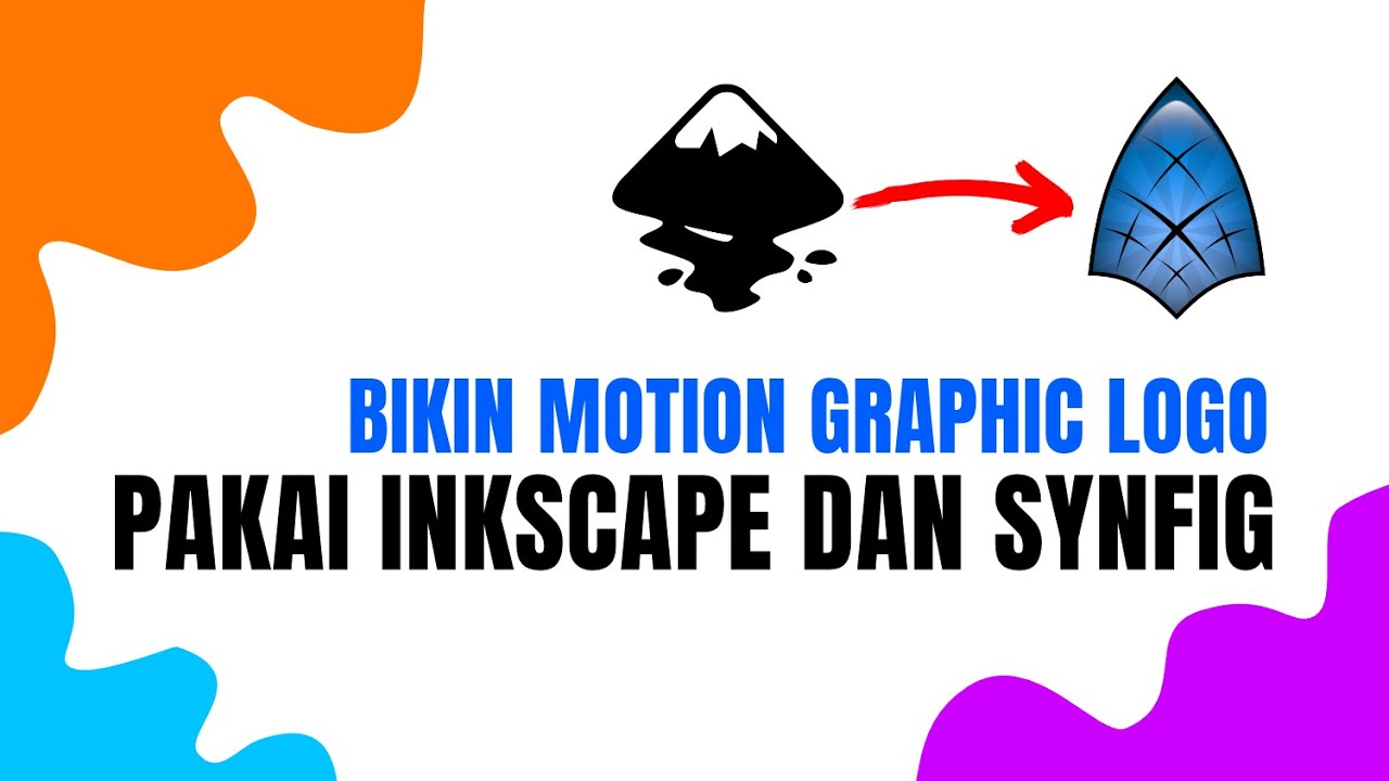 BIKIN ANIMASI LOGO DI INKSCAPE DAN SYNFIG STUDIO - YouTube