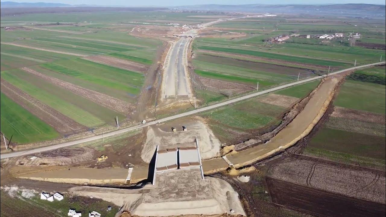 Autostrada Transilvania A3, Nușfalău - Suplacu de Barcău, stadiu lucrari 30.03.23 - YouTube