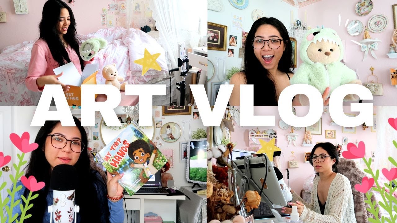 ART VLOG: Art class, unboxing and new book! 🎨 - YouTube