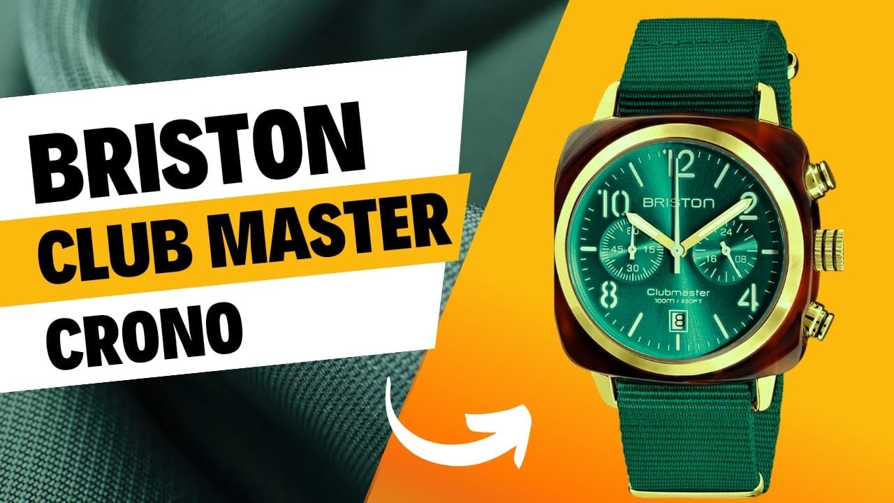 RELOJ BRISTON Clubmaster Chrono. Un estilo propio... - YouTube