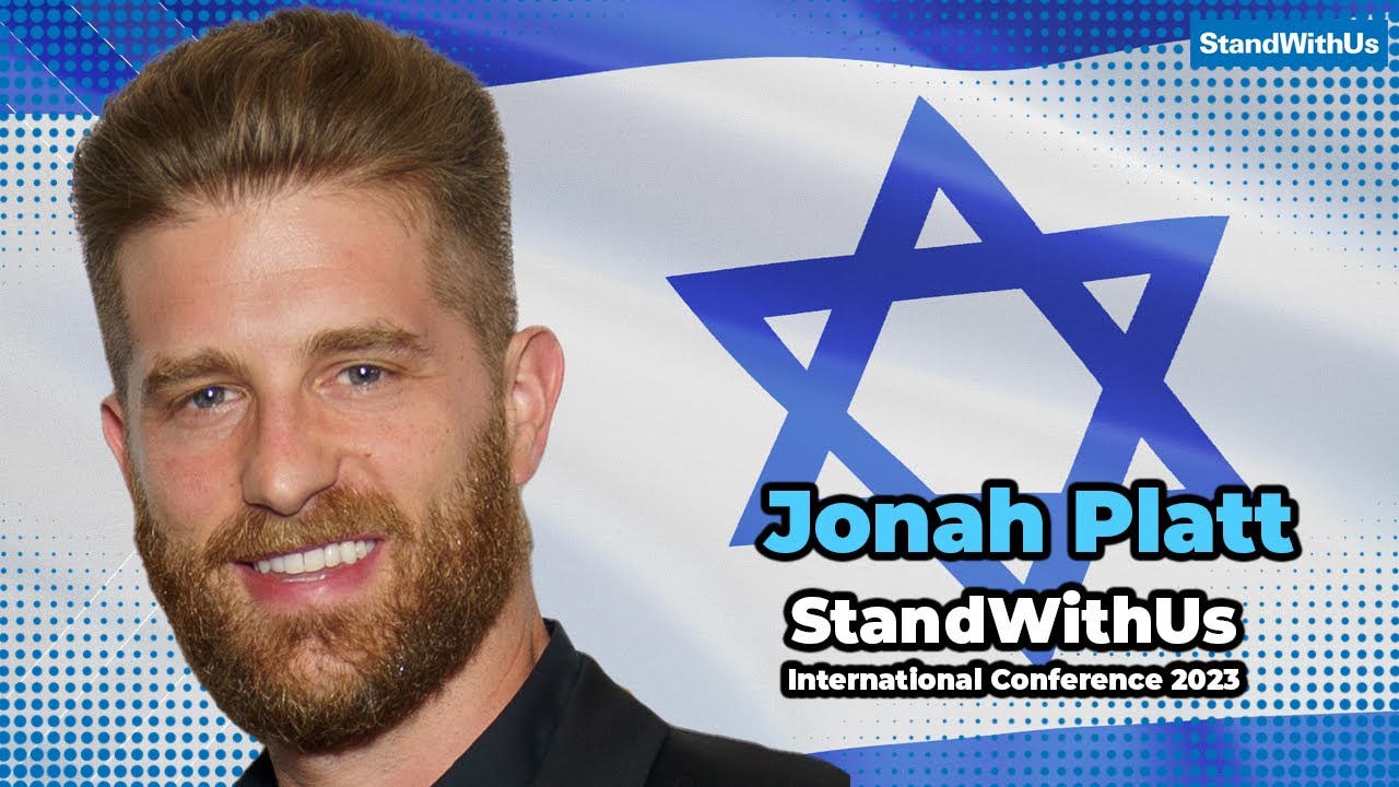 Jonah Platt - StandWithUs Int.Conf 2023 - YouTube