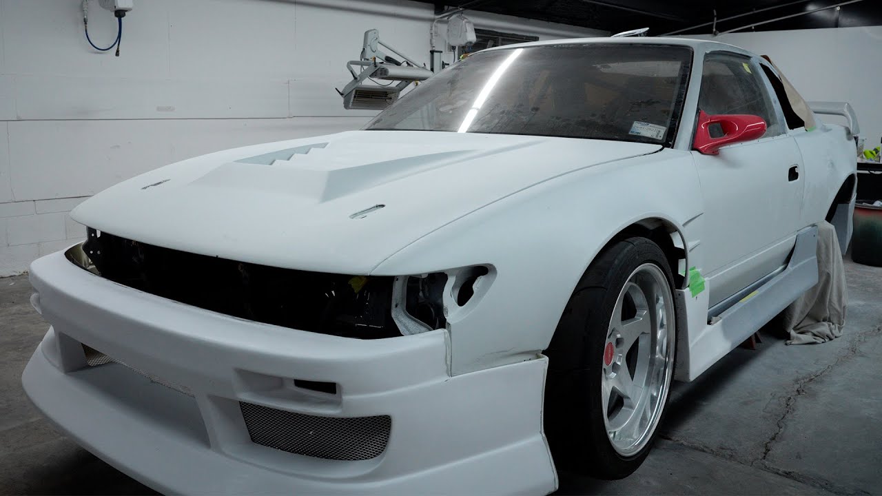 Final Paint Prep - S13 RestoMod - YouTube