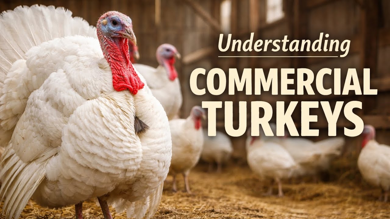 Commercial Turkeys Explained: Broad Breasted Whites, Fast Growth, and ...