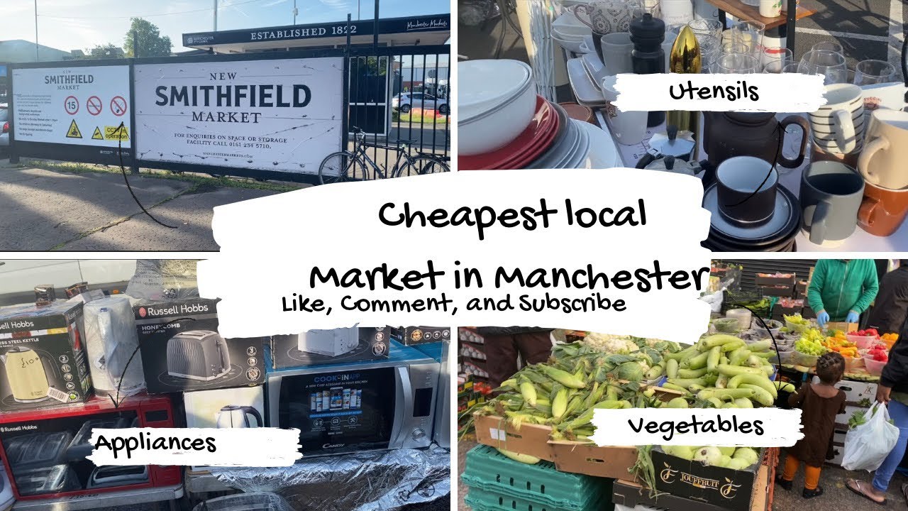 I went to the cheapest market in Manchester|Where to get cheap thrift ...