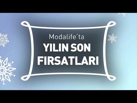 Modalife'ta Yılın Son Fırsatları!