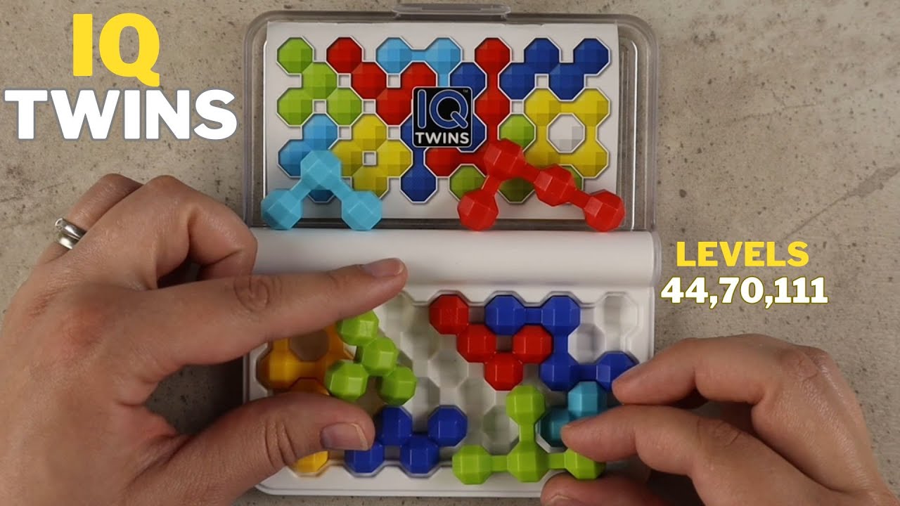 Watch out for the angles in these 3 Levels of IQ Twins Packing Puzzle ...