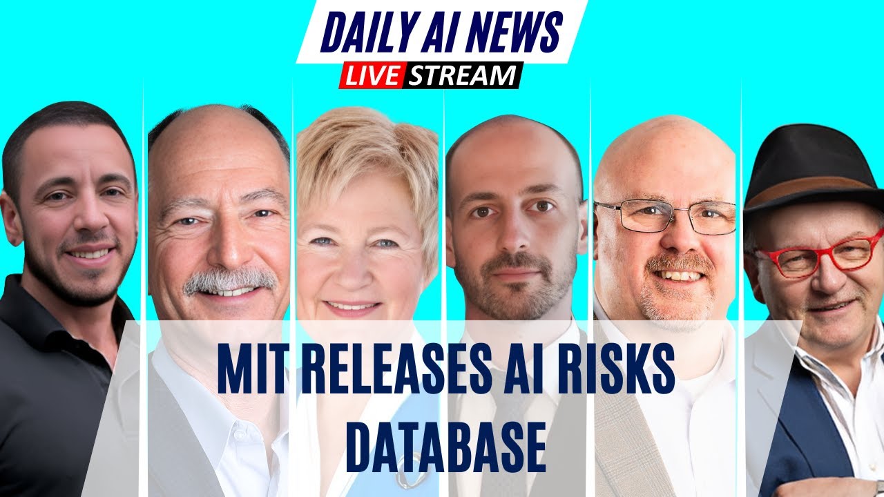 08/16/24 | MIT Releases AI Risks Database | Daily AI News by GAI ...
