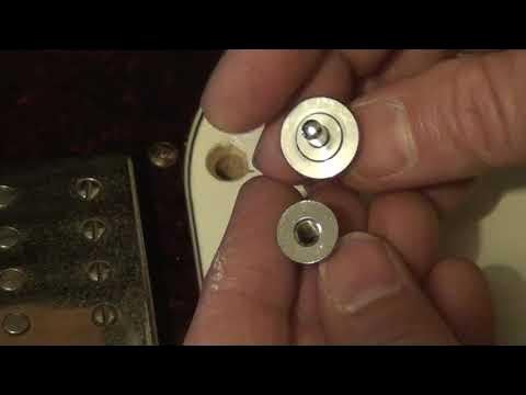 Fix Intonation On A Tune-o-matic Bridge - YouTube