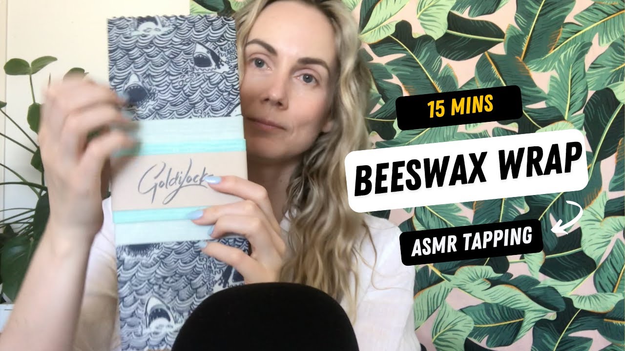 Beeswax Wrap ASMR | Tapping, no talking 🐝 - YouTube