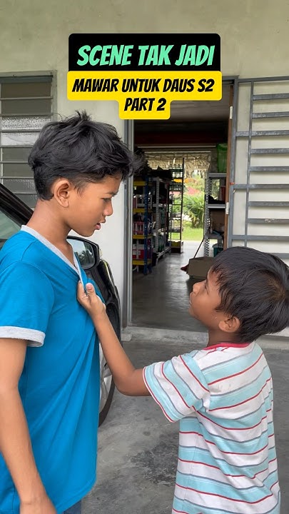 SCENE TAK JADI MAWAR UNTUK DAUS S2 (part 2) #drama #kedairuncit #behindthescenes - YouTube