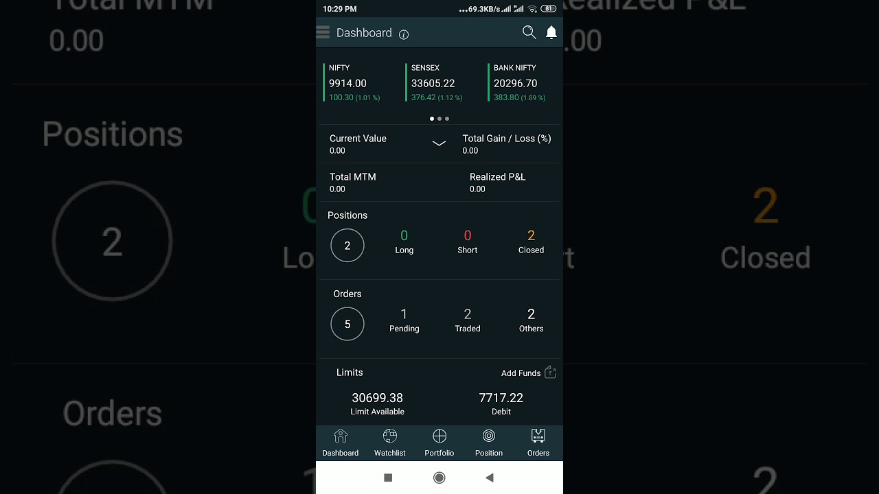 How to put bracket order in Reliance Tick Pro app. - YouTube