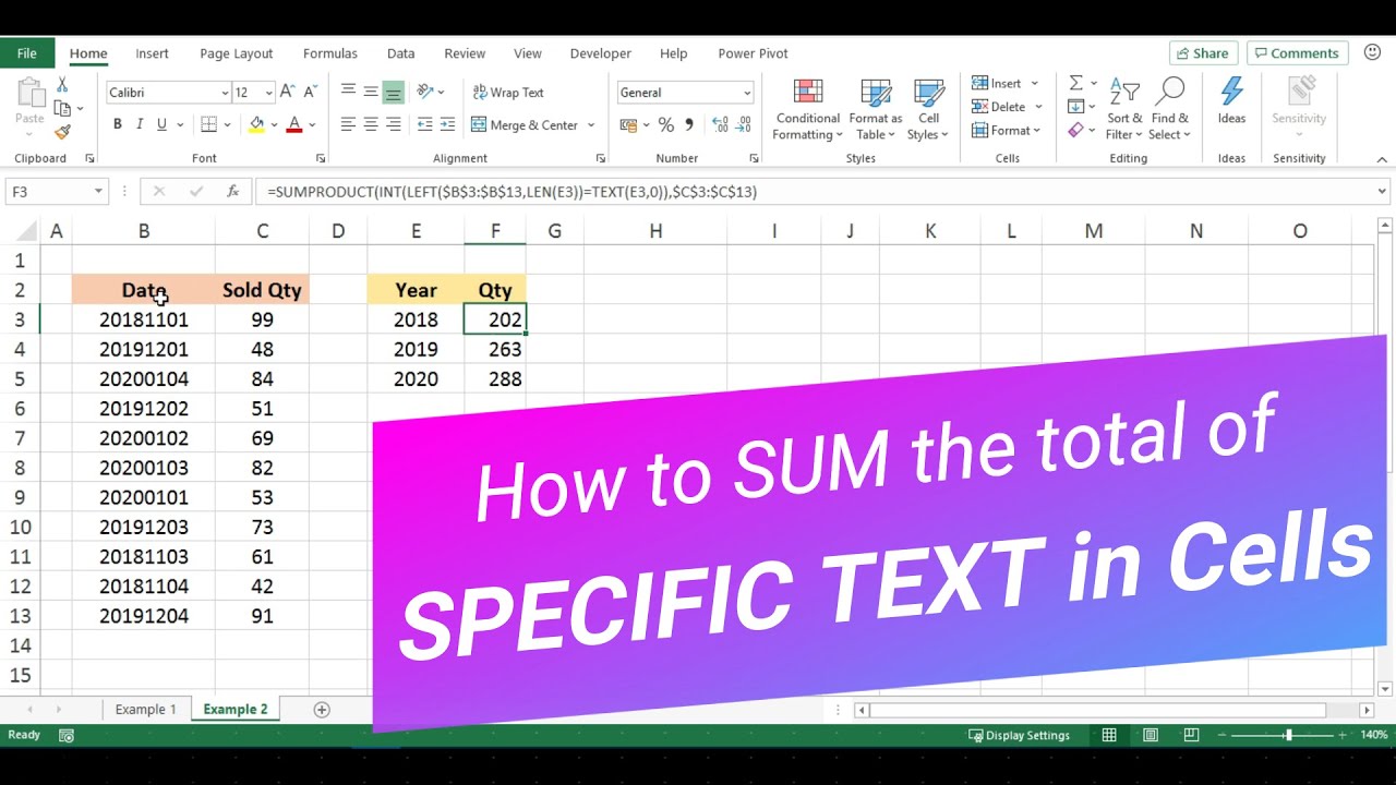 Solved Summing Specific Cells In Excel With Header That 9to5Answer Solved Summing Specific Cells In Excel With Header That 9to5Answer
