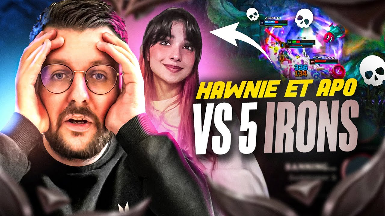 LE PIRE 2 VS 5 DE TOUS LES TEMPS ! HAWNIE & APO CONTRE 5 IRONS - YouTube